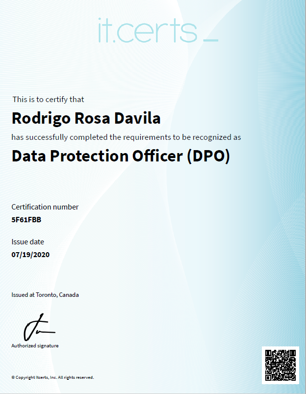 Relação de cursos, certificações e diplomas – LogLan Infraestrutura